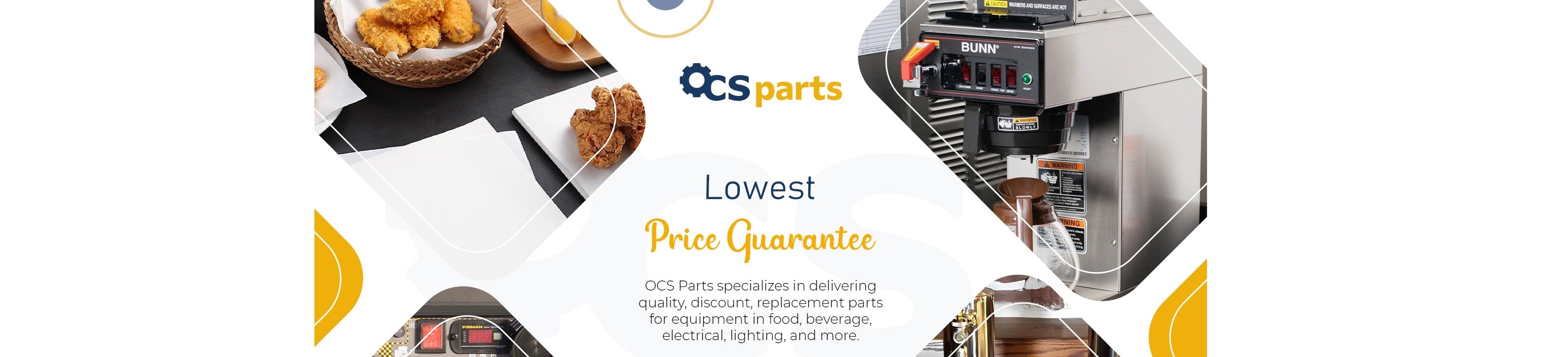 Replacement Parts For Appliances, Lighting, Food Industries - OCSParts